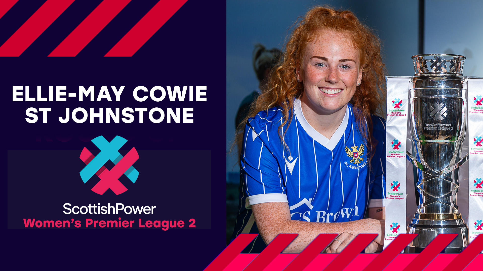 Ellie-May Cowie, St Johnstone | 2023/24 ScottishPower Women's Premier ...