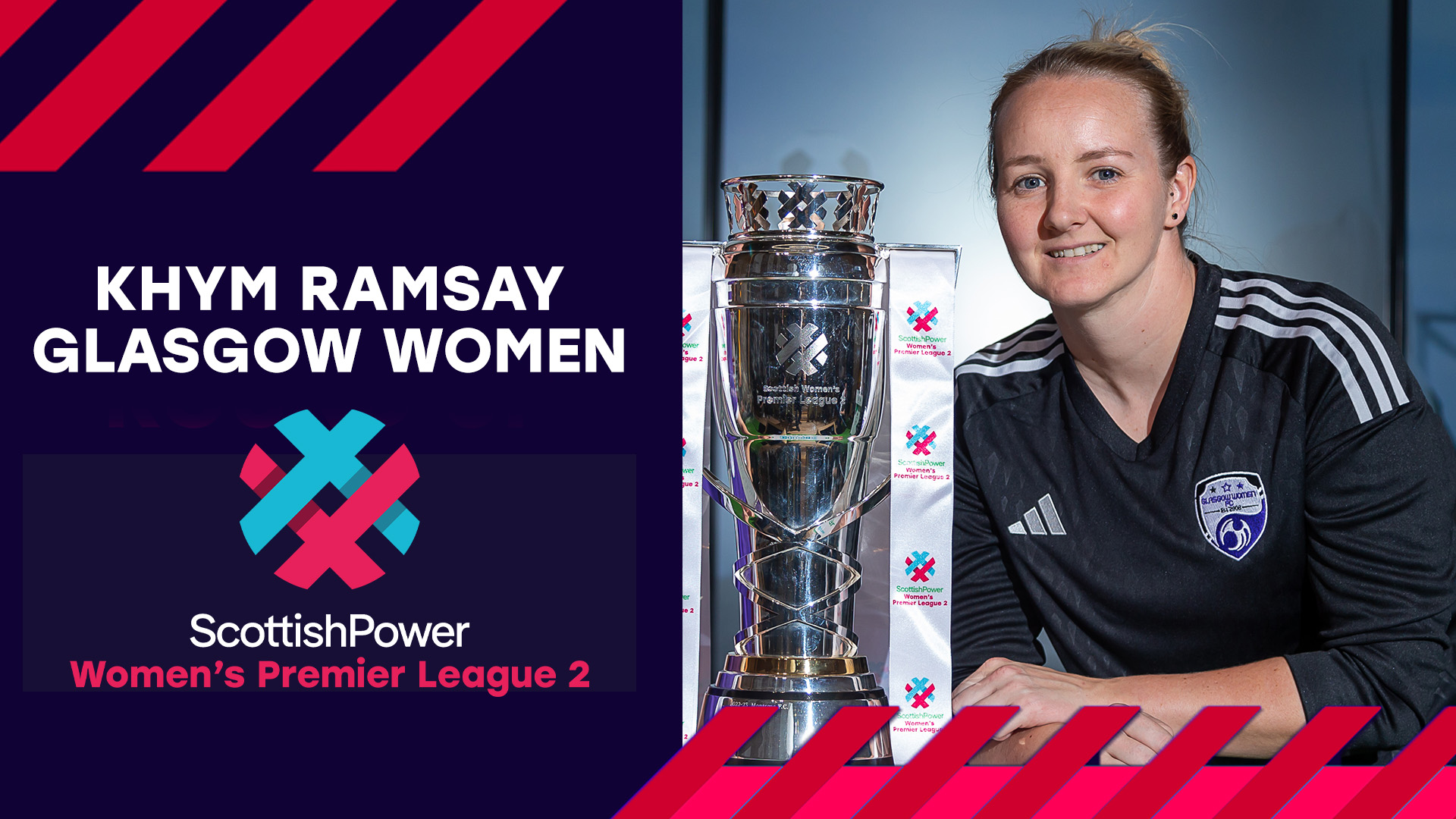 Khym Ramsay, Glasgow Women | 2023/24 ScottishPower Women's Premier ...