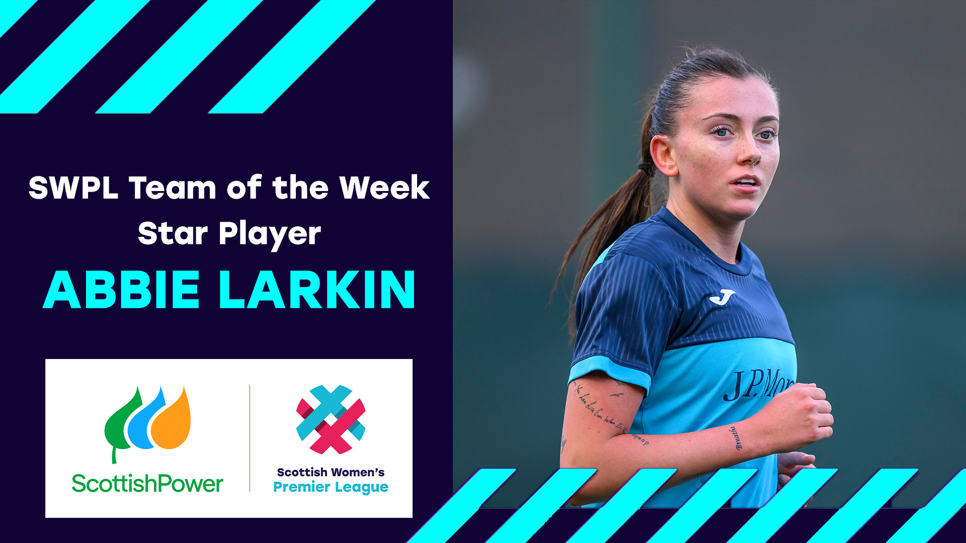 SWPL Team of the Week - Star Player | Abbie Larkin 10th December ...