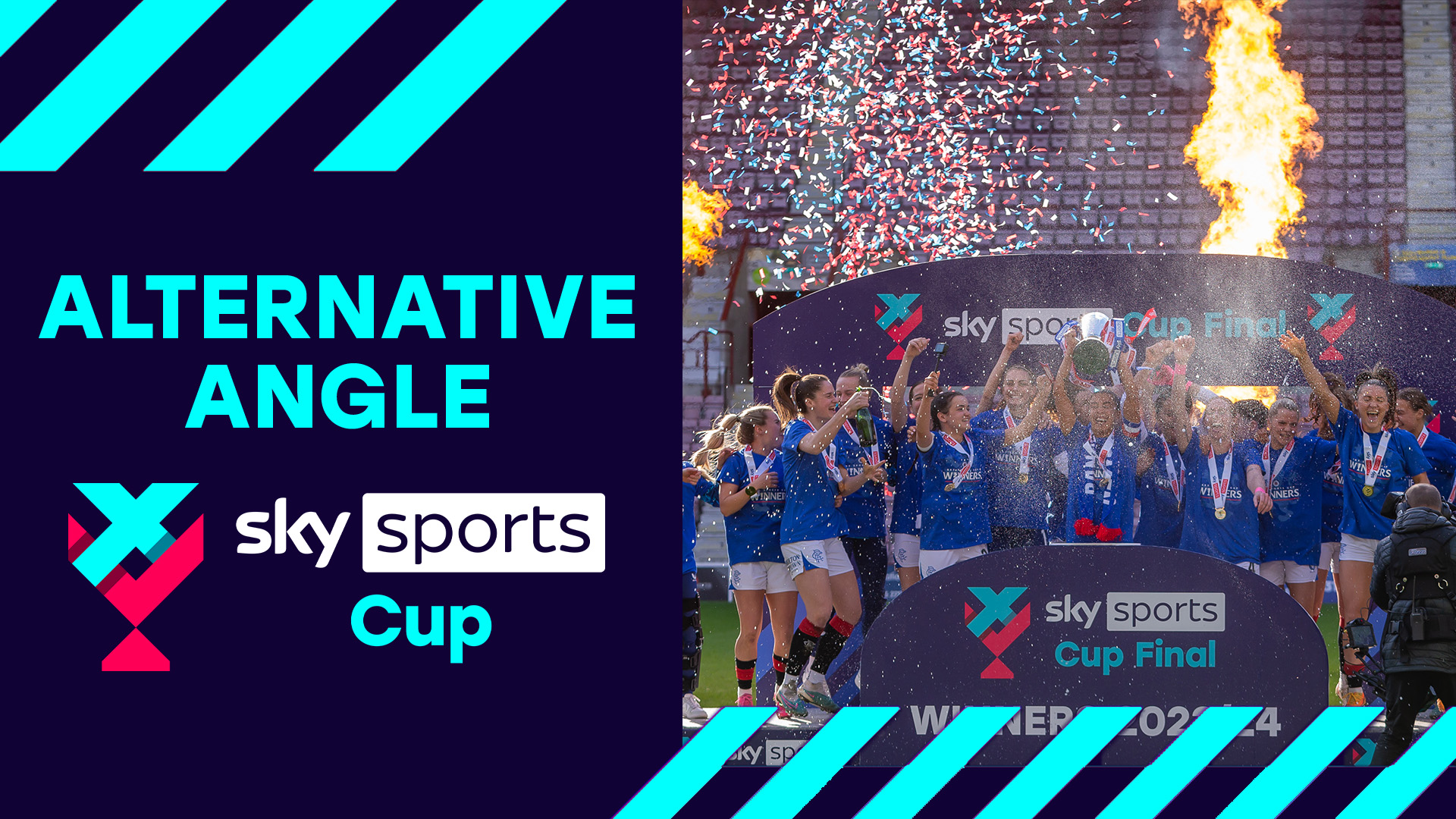 2023/24 Sky Sports Cup Final - Alternative Angle | Scottish Women's ...