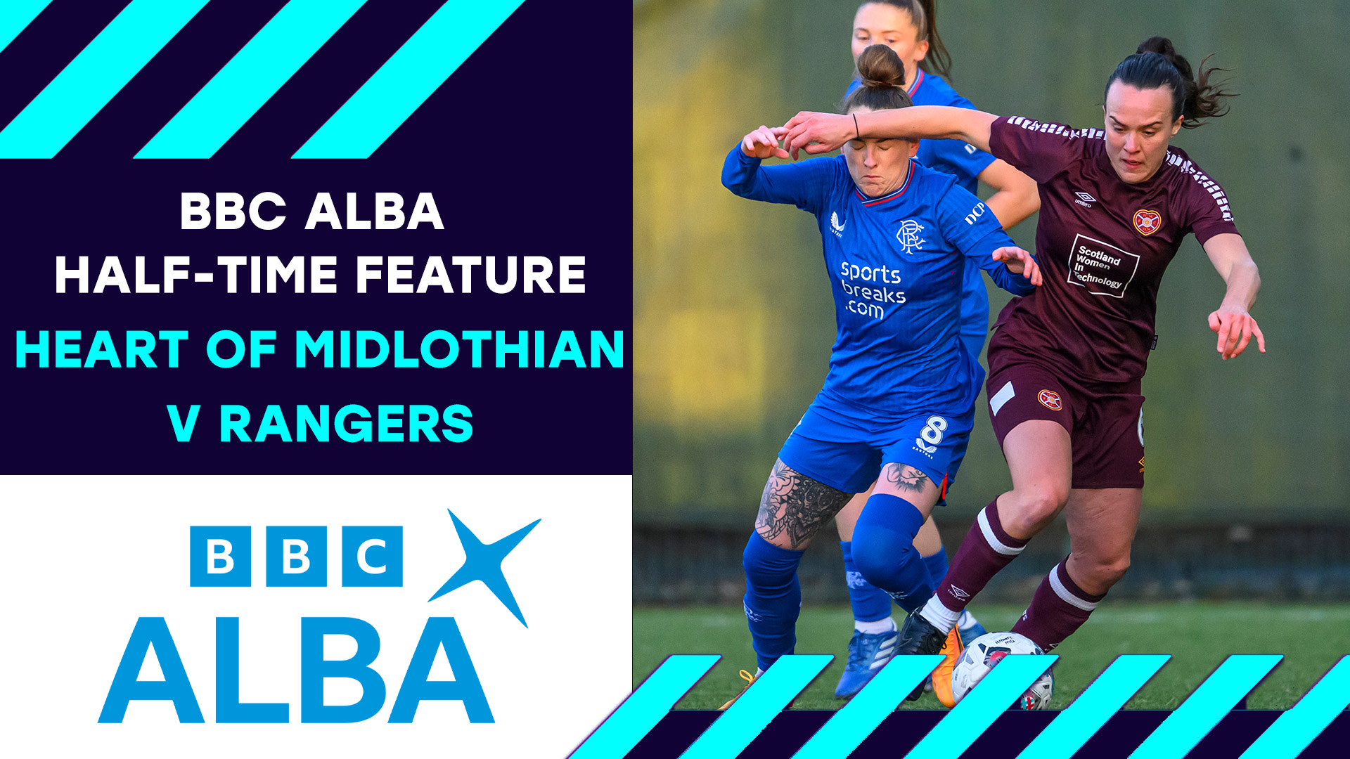 BBC ALBA Feature | Wednesday 17th April (Hearts v Rangers) | Scottish Women's Premier League