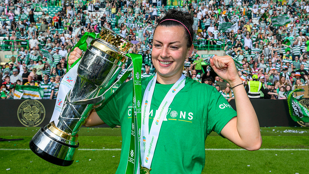 Amy Gallacher wins the ScottishPower Women's Premier League for Celtic ...